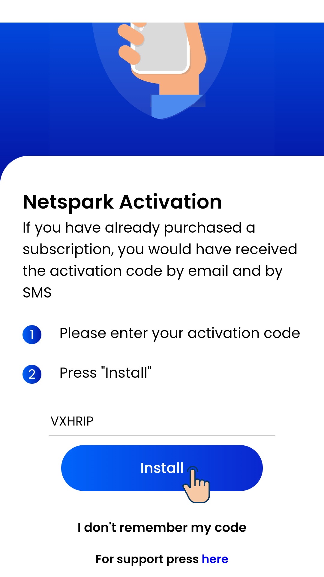 Transferring a Netspark License to a New Device