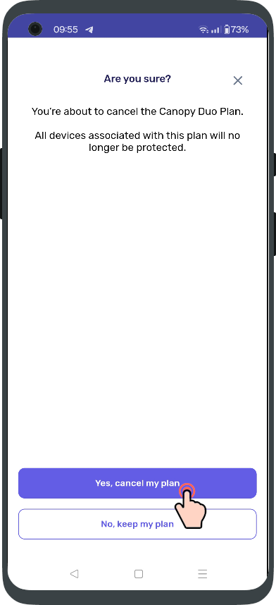 How do I cancel my Canopy subscription?